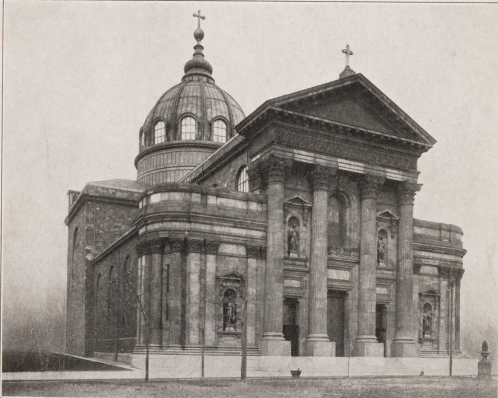 Building of the Cathedral Basilica of Saints Peter and Paul – Catholic ...