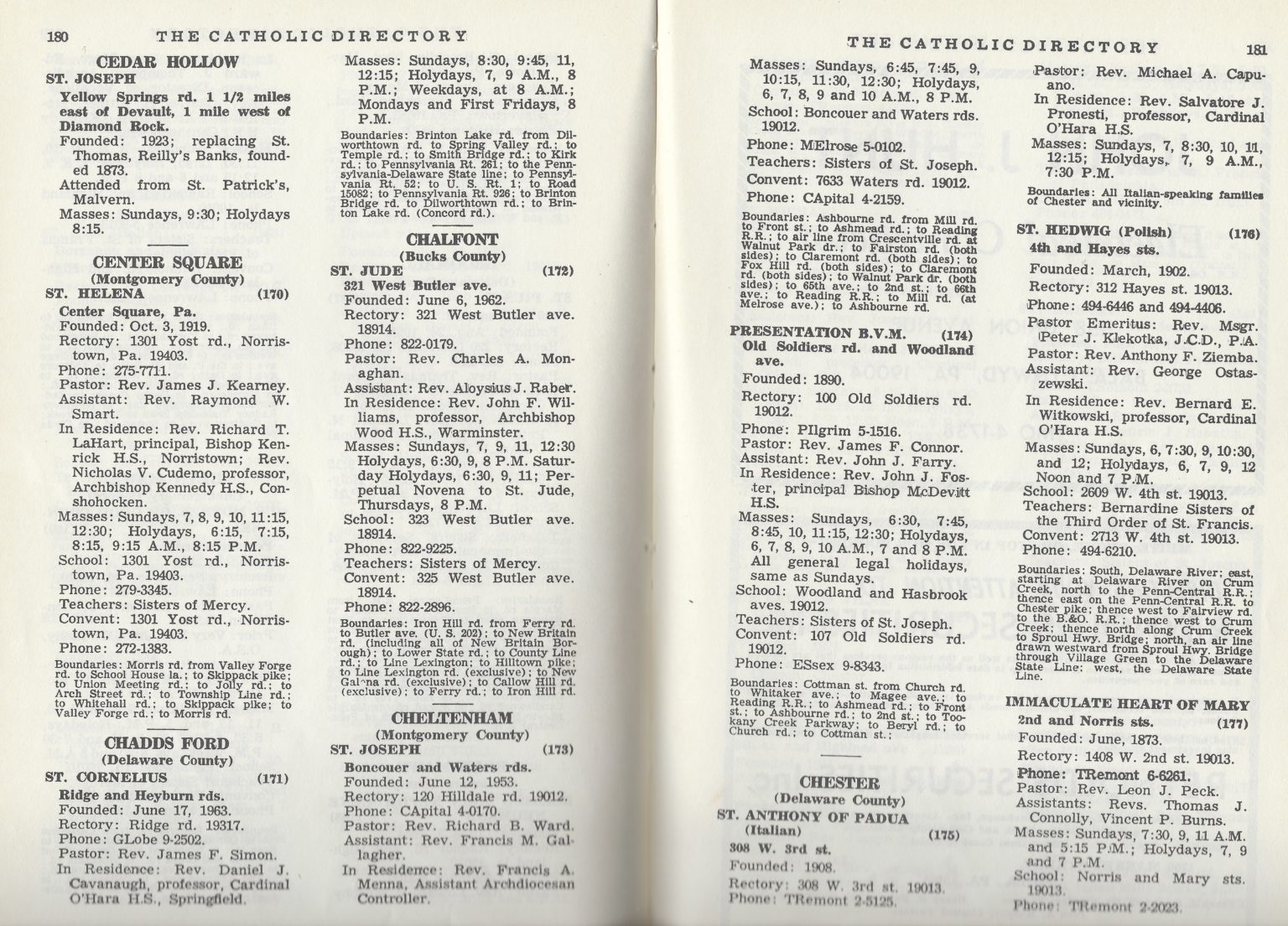 Parish Mapping Project – Catholic Historical Research Center of the ...